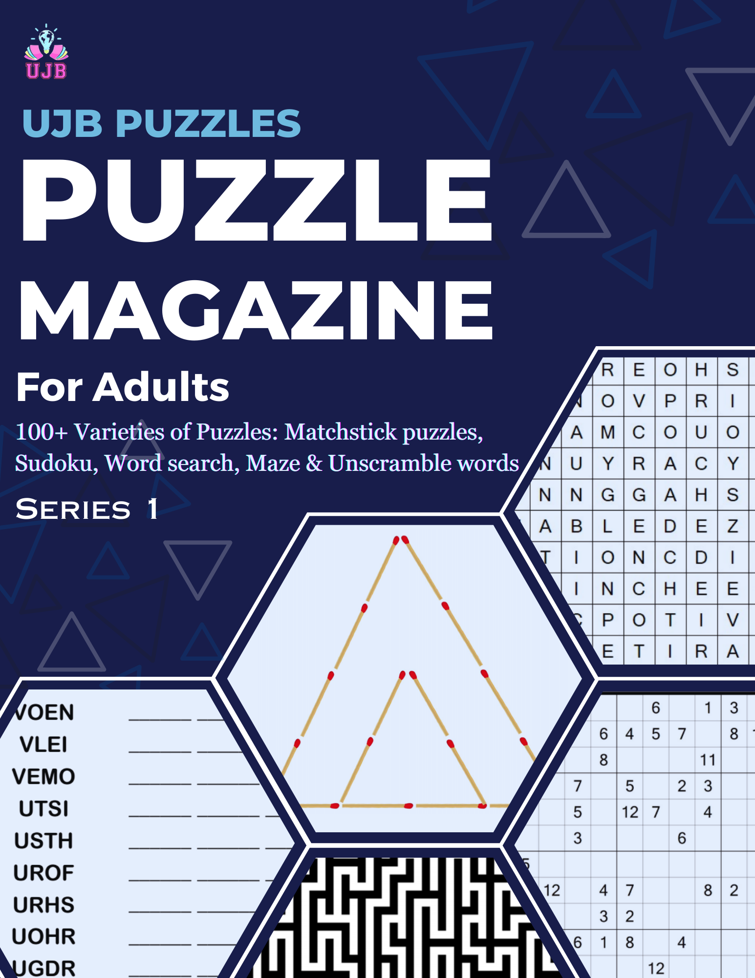 Puzzle Magazine for Adults - UJB Books
